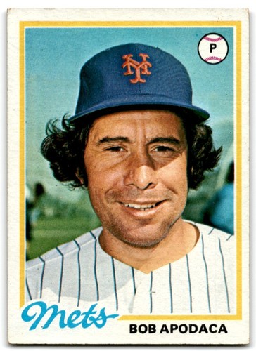 1978 Topps Bob Apodaca New York Mets #592 | eBay