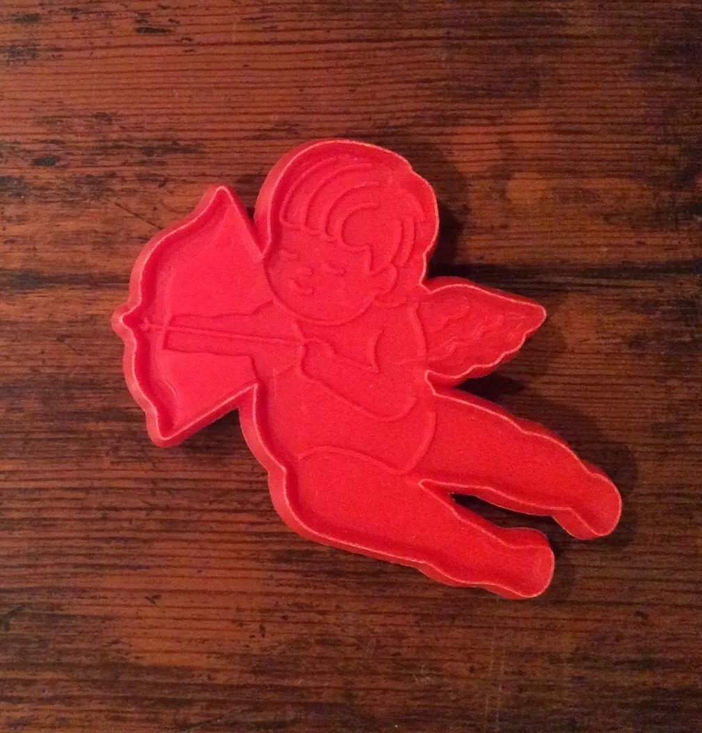 Hallmark's Vintage Happy Valentine Love Cookie Cutters - Cupid & Heart ...