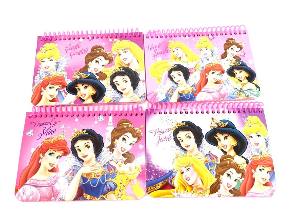 Party Favors Disney Princess Autograph Memo Notepad Book- 4 pcs | eBay