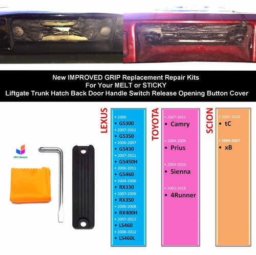 NEW for Replacement Toyota Lexus Back Door Liftgate Opener COVER 84840 ...