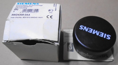 NEW Siemens 8WD4308-0AA Terminal Element for Tube Mounting 230 Volts ...