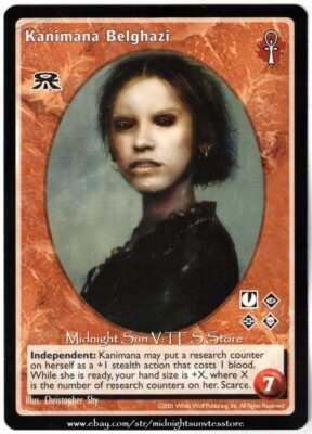 Kanimana Belghazi Nagaraja Bloodlines V:TES VTES Vampire CCG | eBay