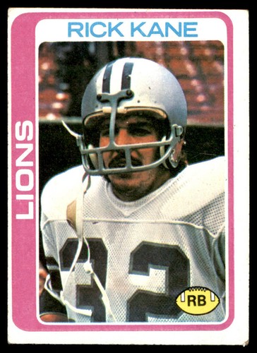 1978 Topps #126 Rick Kane RC | eBay