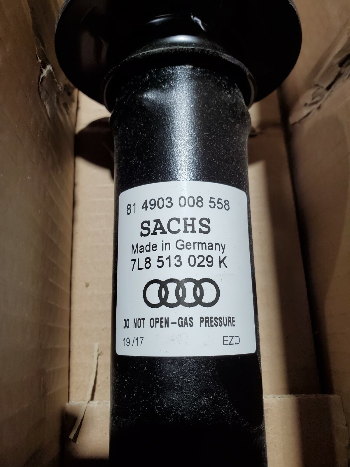 Genuine Audi Q7 GTI 3.0T Rear Shock Absorber 7L8513029K 2007 - 2010 | eBay