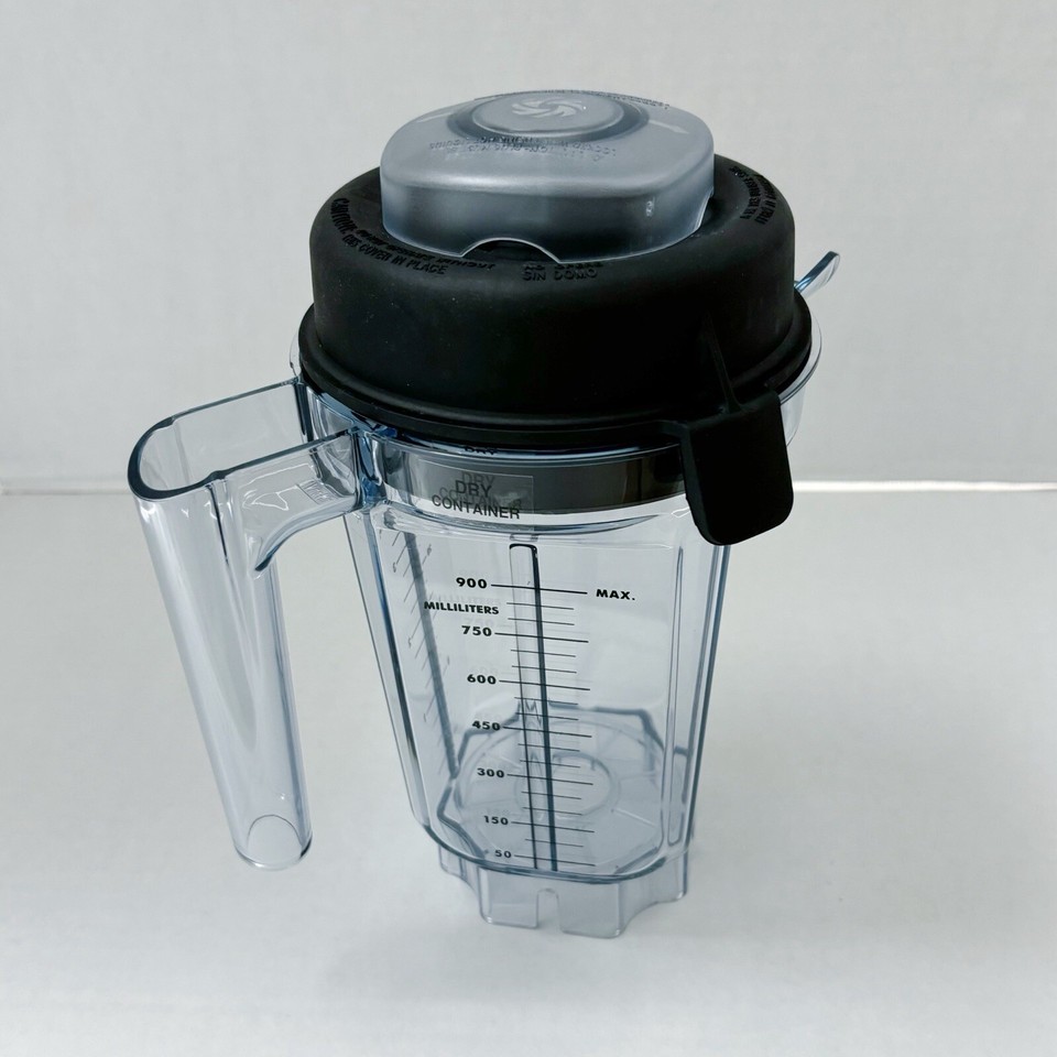 VitaMix Dry Grains Container Pitcher Replacement Black Lid 4 Cup 32oz ...