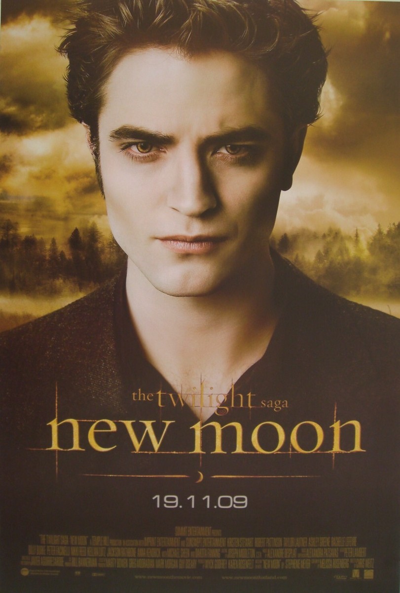 Twilight Edward Movie Poster Why Edward Left Bella In New Moon,