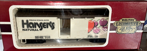 Hansen's Natural Premium Sodas - Juices Box Train Car New G Scale ...