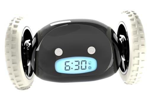 CLOCKY Extremely Loud Alarm Clock Escape Alarm Clock Digital Alarm ...