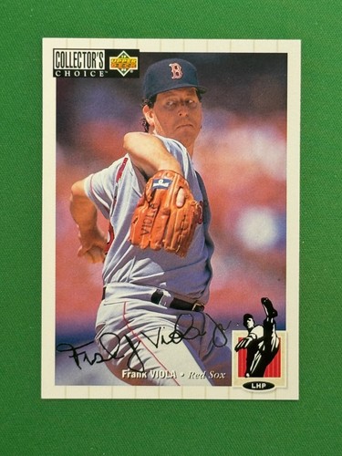 1994 Upper Deck Collector's Choice #283 Frank Viola Silver Signature ...