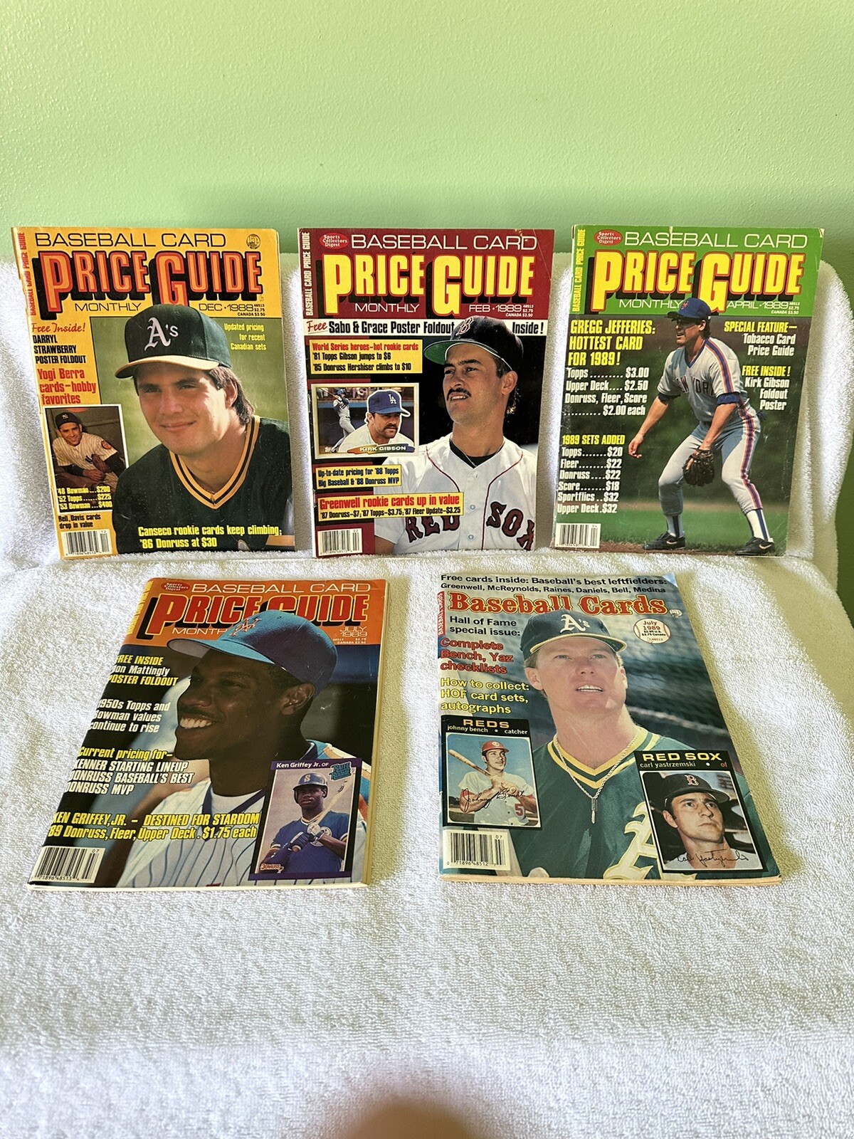 Lot Of (5) Vintage Baseball Card Price Guides | eBay