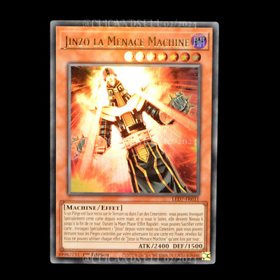 carte YU-GI-OH LED7-FR031 Jinzo la Menace Machine UR | eBay