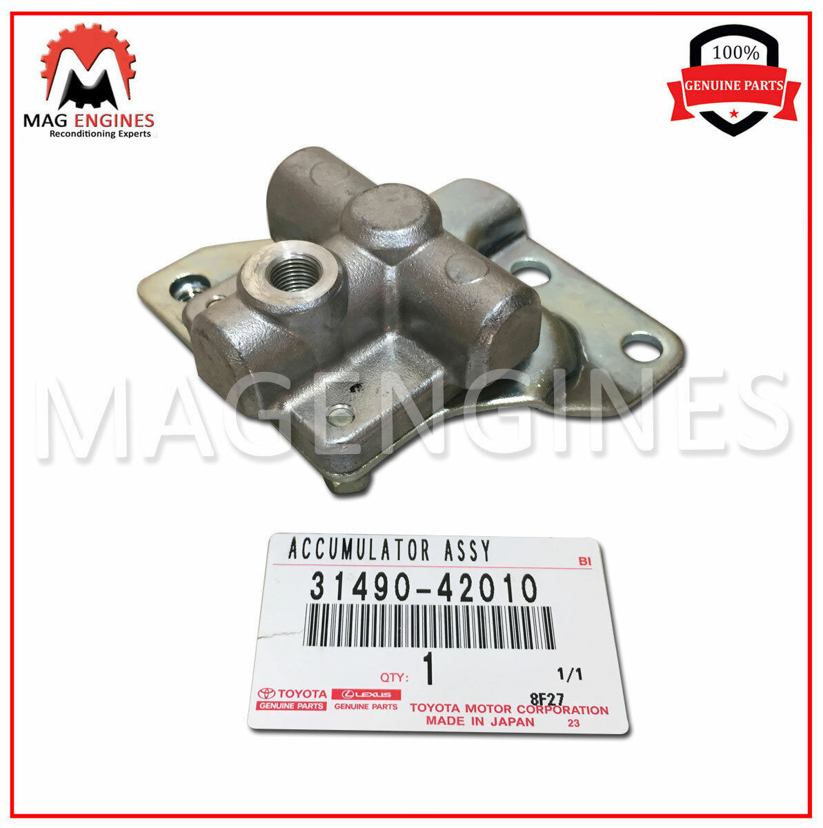 31490-42010 GENUINE OEM CLUTCH ACCUMULATOR ASSY FOR CAMRY COROLLA RAV4 ...