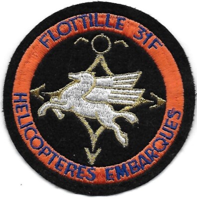 Patch aéronavale - Flottille 31 F - Westland Lynx -Pégase | eBay