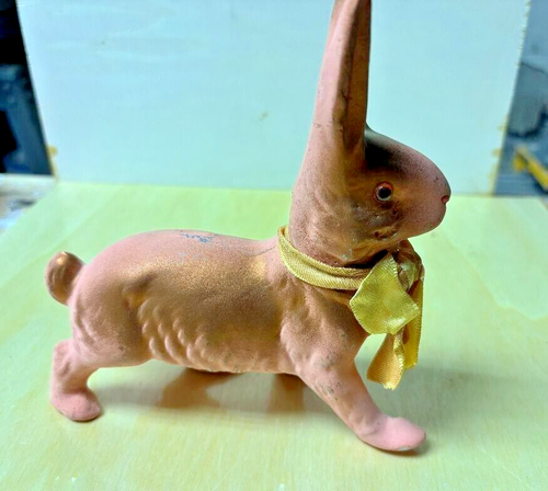 Antique Paper Mache German Rabbit Candy Container | eBay