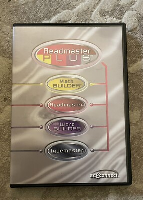 Readmaster plus Math & Word Builder PC CD ROM ACE PACE | eBay