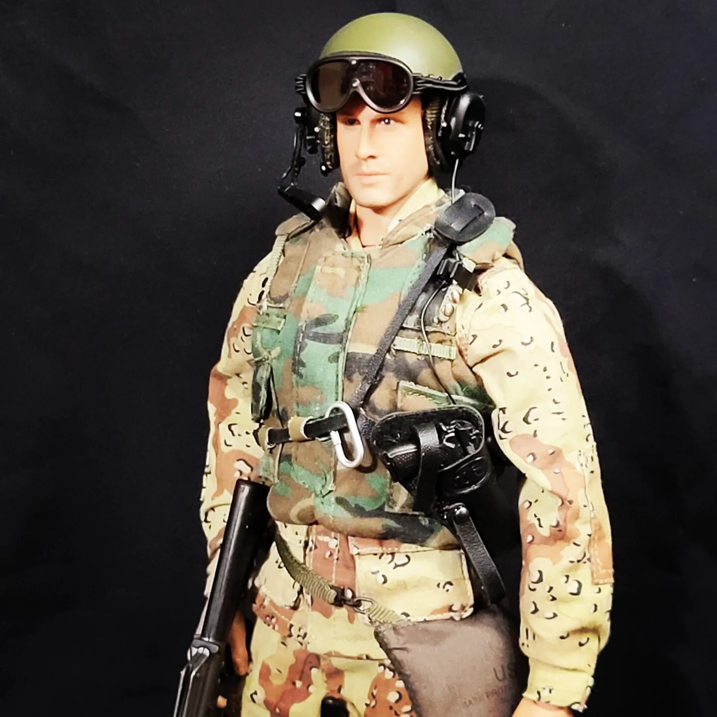 1/6 US Army M1A1 DESERT STORM CVC TANKER BANDIT JOE'S CUSTOM | eBay