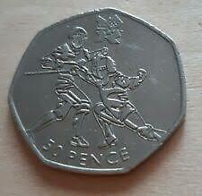 Collectable UK 50p Coin Olympic Fencing 2011 ++++++++++FREE POSTAGE ...