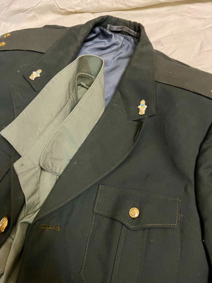 Border Service Military Jacket Shirt Colonel Soviet Size 50-52 Original ...