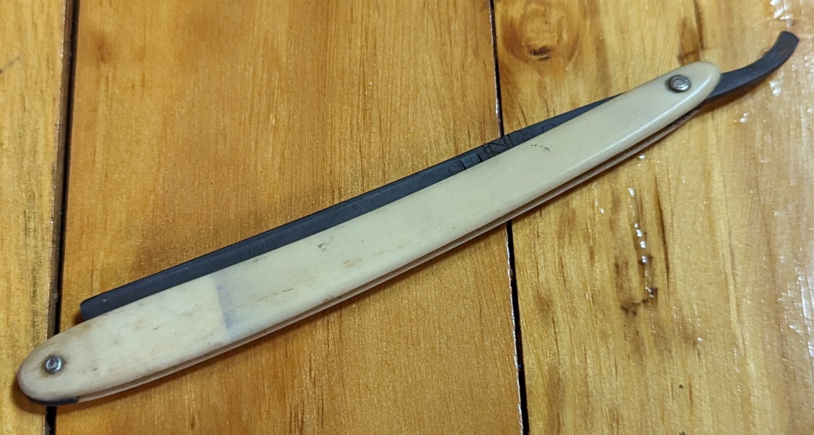 Vintage Rauh Cutlery NY Straight Pyramid Razor, Made In Germany | eBay