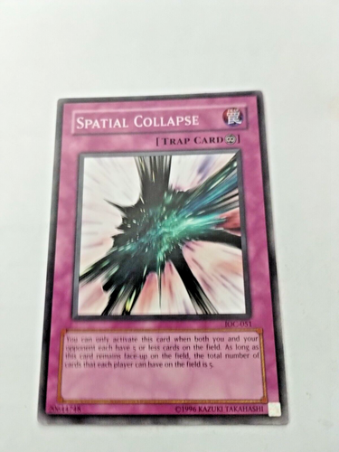 Yu-Gi-Oh! Spatial Collapse Invasion of Chaos IOC-051 Unlim. Com ...