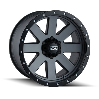 Ion 20x9 Wheel Satin Black 141 8x180 +18mm Aluminum Rim | eBay