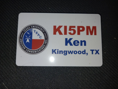 Your Club Logo Name Badge Name Tag Personalized Call Sign Ham Amateur ...