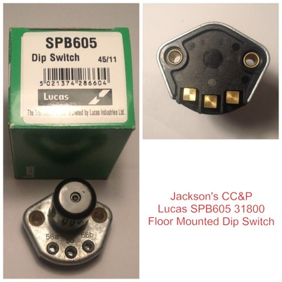 Lucas SPB605 NOS Floor Mounted Dip Switch (31800) | eBay UK