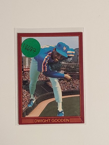 1988 Broder Type Wrigley Field Large Gray Star Series 3 #1 Dwight Doc ...