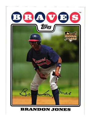2008 Topps #126 Brandon Jones Rookie Card | eBay