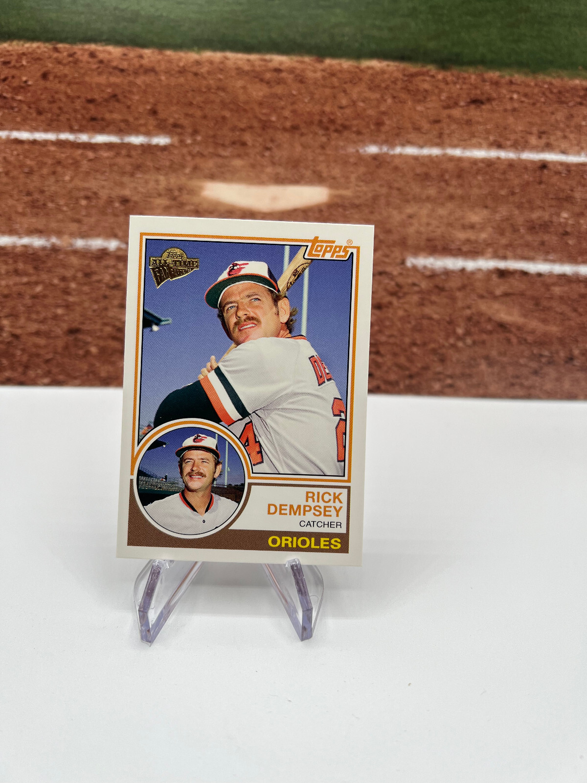 Rick Dempsey Baltimore Orioles 2005 Topps All-Time Fan Favorites #106 ...