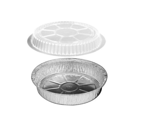 9ALB-LD34-100PCS 9-inch Aluminum Foil Pans with LIDS | eBay