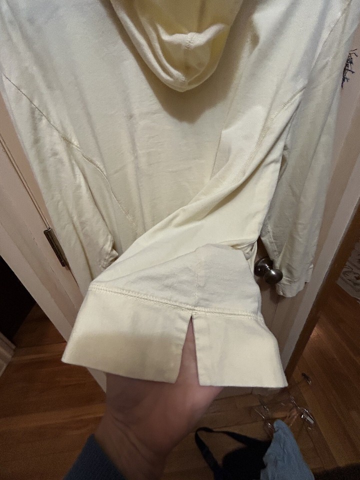 pima cotton cream off white hoodie sweater j.jill 2X, 1X Lknu | eBay