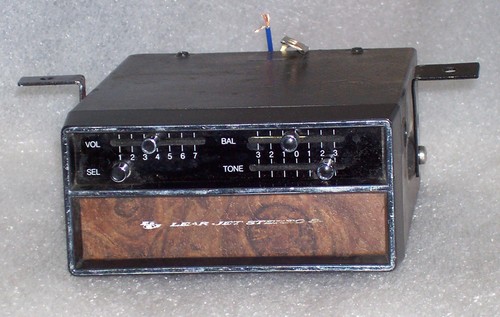 Lear Jet 8 Track Tape Player Stereo Model A-25 working see the video | eBay