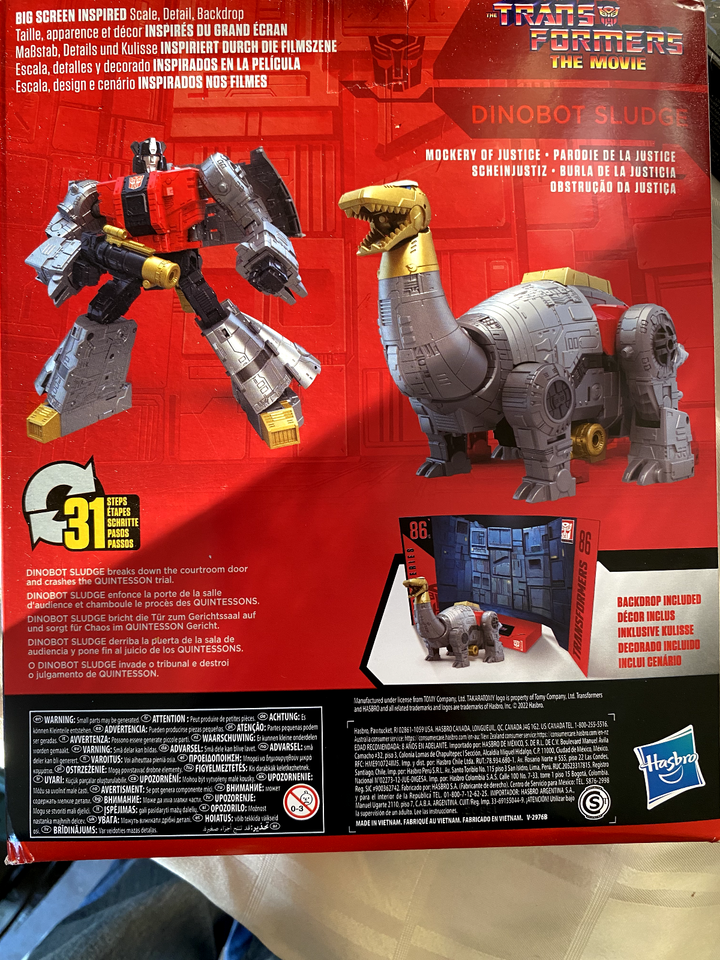 Transformers Studio Series SS86 Dinobot Sludge (Damaged Box) NEW | eBay UK