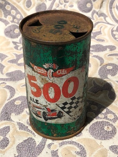 Cook's 500 Ale original flat top can NOT a repro vanity lid NR | eBay