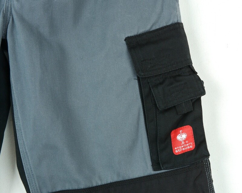 ENGELBERT STRAUSS Men Image Work W26 L30 Pants Cargo EU 42 Grey ...