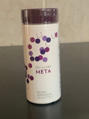 Nu Skin ageLOC Meta Supplement 120 Softgels Exp 12/2025 New | eBay