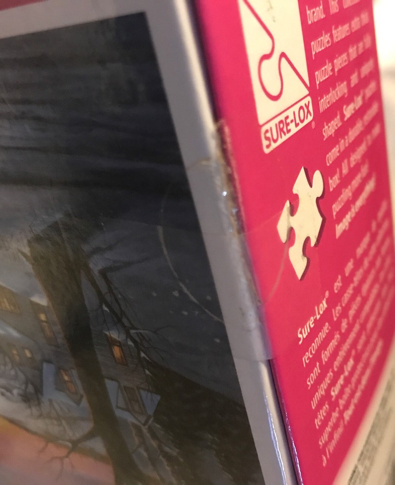 Peace on Earth Puzzle 1000 Pc H. Hargrove Winter Wonderland Collection ...