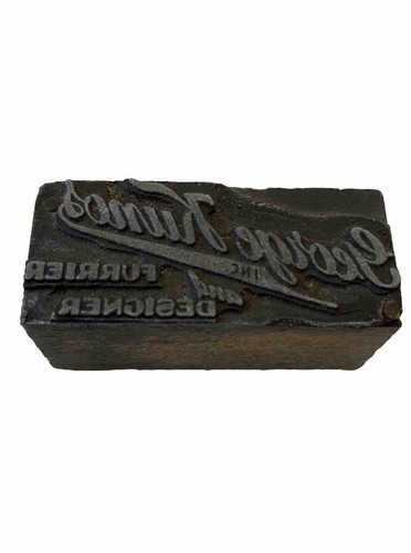 George Kunos Inc Furrier and Designer Advertisement Vintage Printing ...