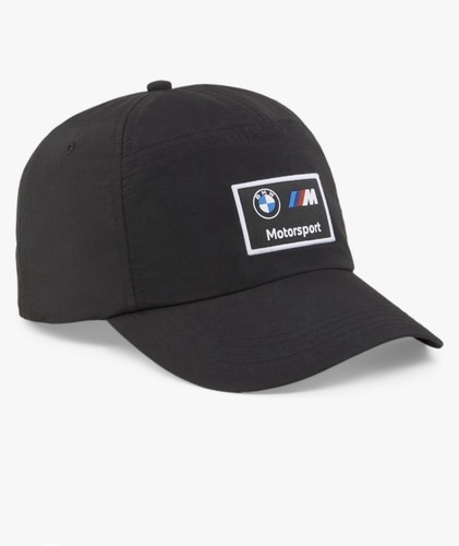BMW M Motorsport Heritage Puma SnapBack Hat Black - Gem