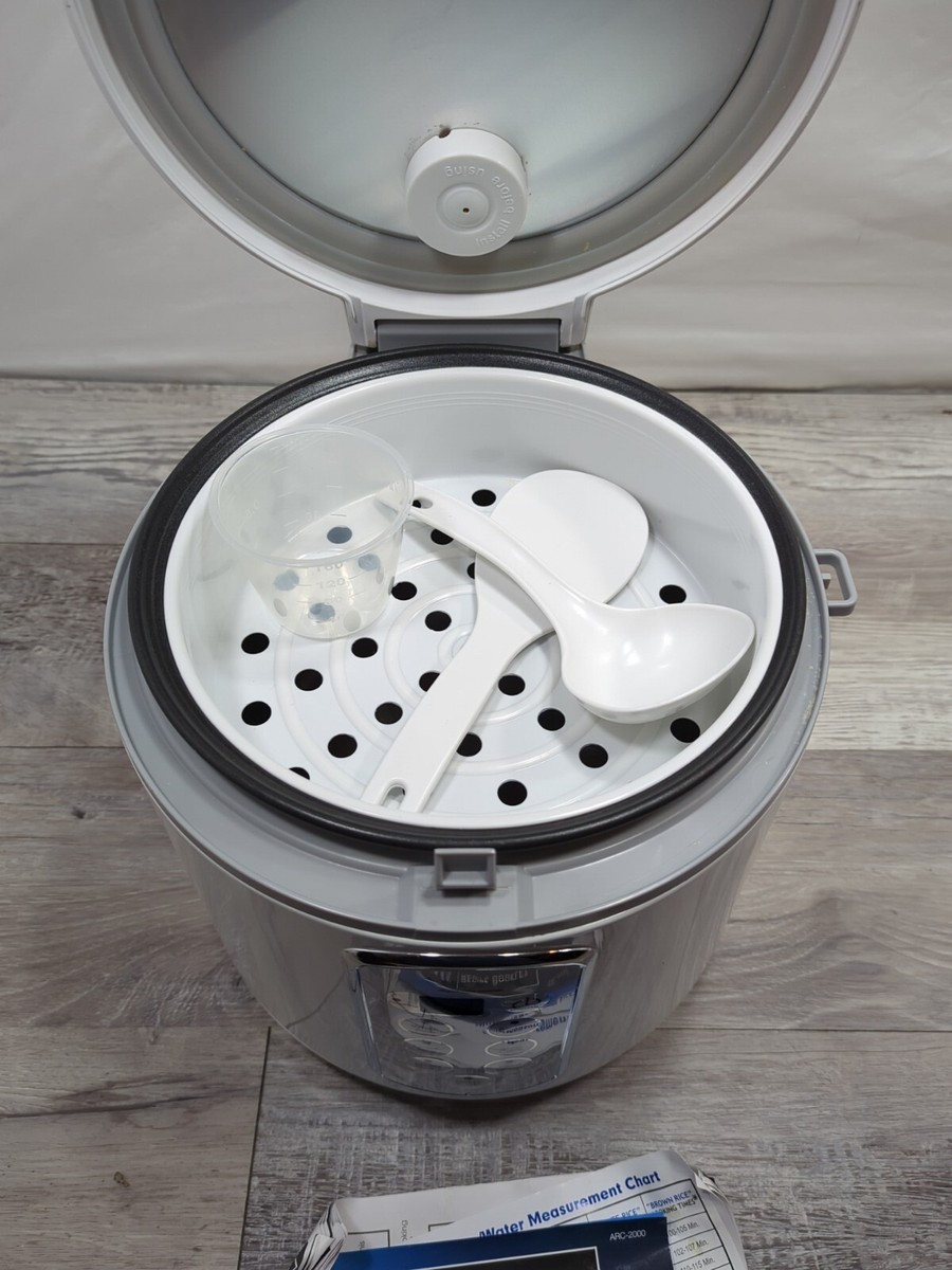 Aroma Rice Cooker Measurement Chart