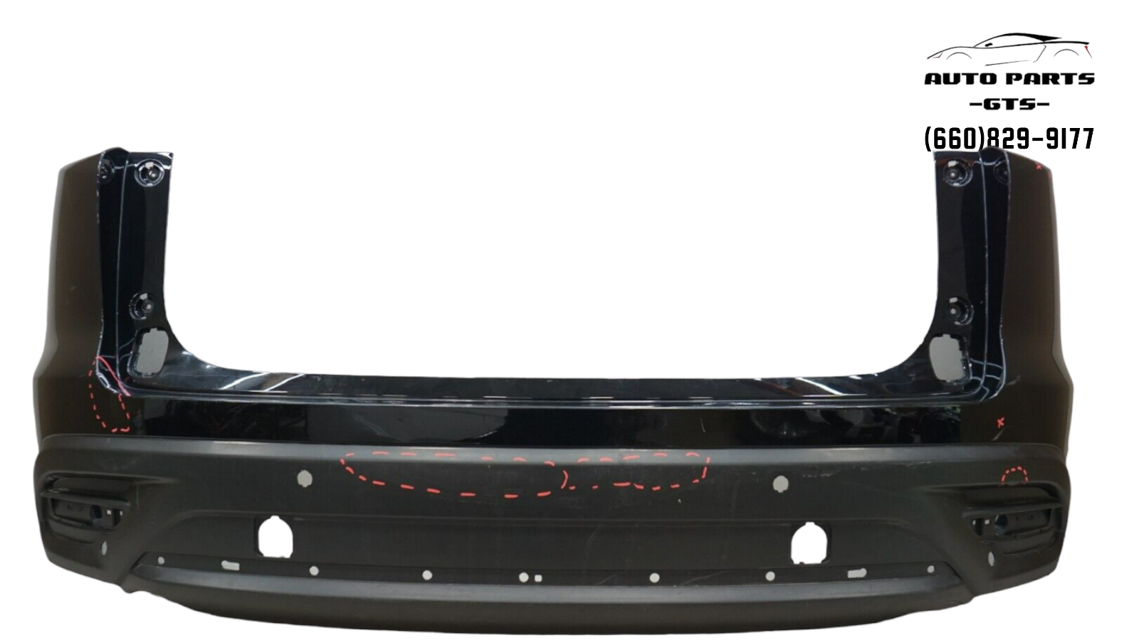 2016-2020 MAZDA CX-9 TOURING REAR BUMPER COVER W/ SENSOR HOLE OEM TK48 ...