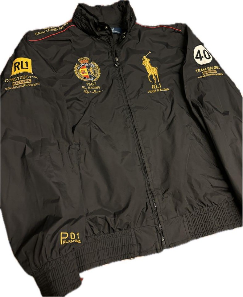 Ralph Lauren RL1 TEAM RACING nylon jacket POLO RALPH LAUREN Racing | eBay