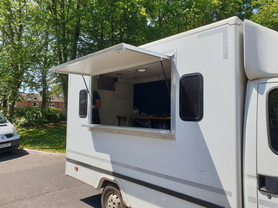 Catering Serving Hatch Concession Window Opening for food truck trailer ...