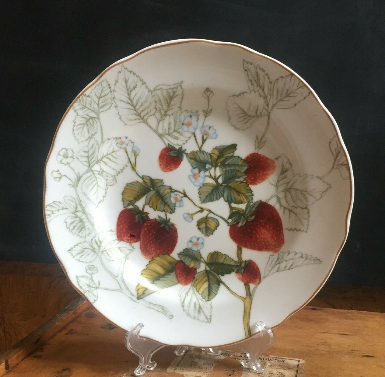 Charter Club Summer Grove Dinner Plate, Rimmed Soup, Salad, & Accent ...