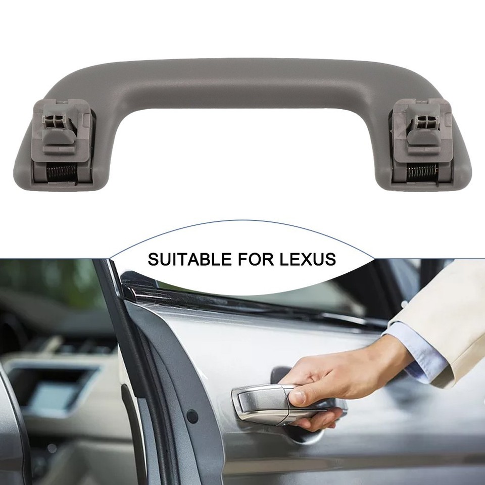 Rear Side Door Assist Handle Door Assist Handle Gray Plastic Rear Side ...