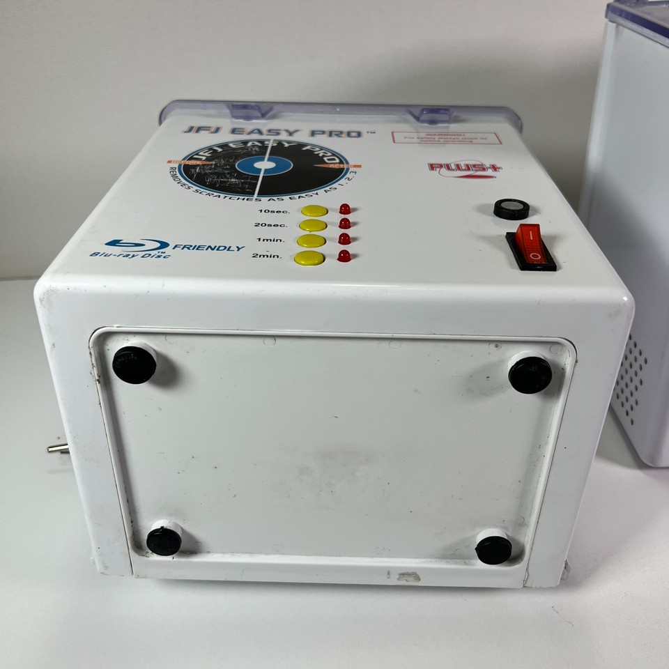 JFJ Easy Pro CD/DVD /Game Disc Repair Cleaner Machine FOR PARTS or ...