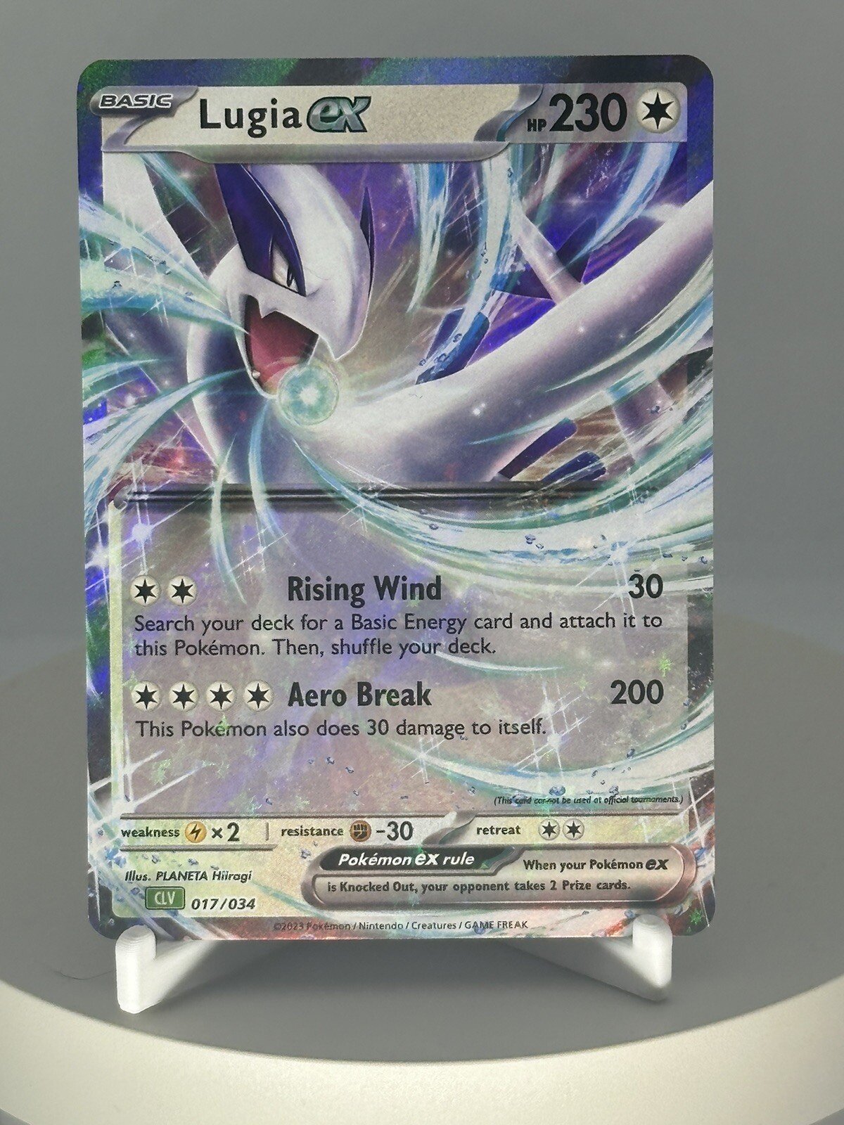 Pokemon TCG Classic Collection Holo Lugia EX CLV 017/034 Near Mint | eBay