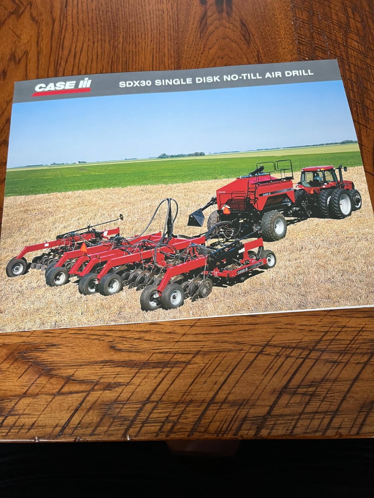 Case International SDX30 Single Disk No-Till Air Drill Brochure FCCA | eBay