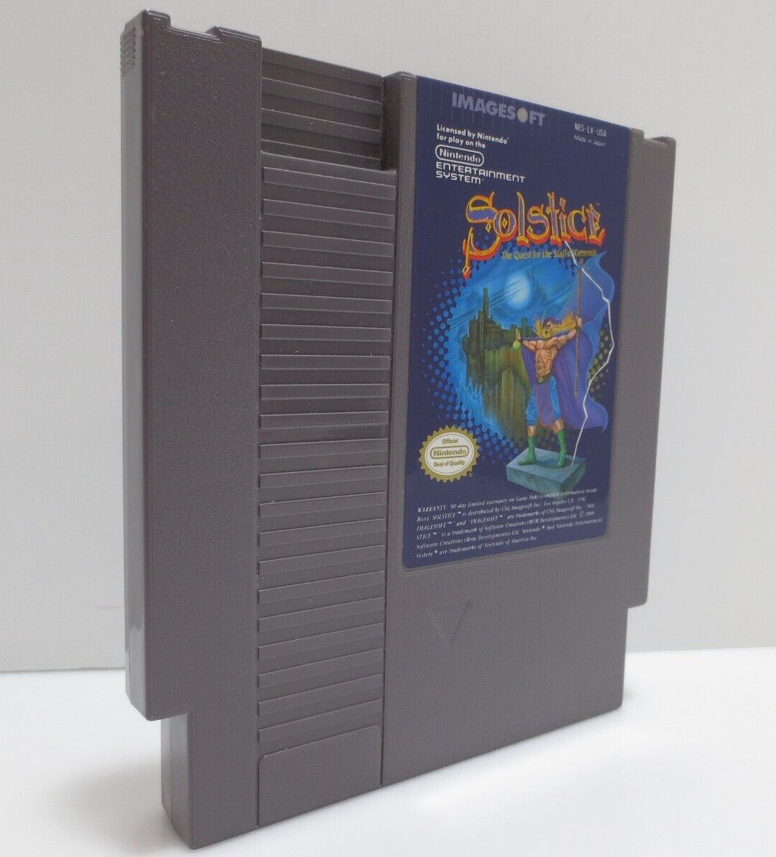 Solstice: The Quest for the Staff of Demons - Nintendo NES - Game and ...